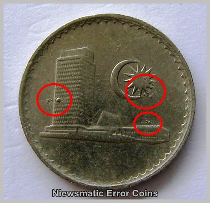 FORGERY DOT ON 1982 5 CENTS | Error coins
