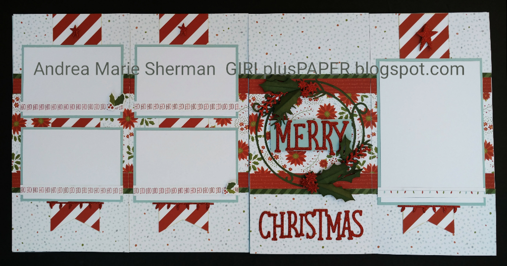 GIRLplusPAPER: Beary Christmas Flip Flap Layout