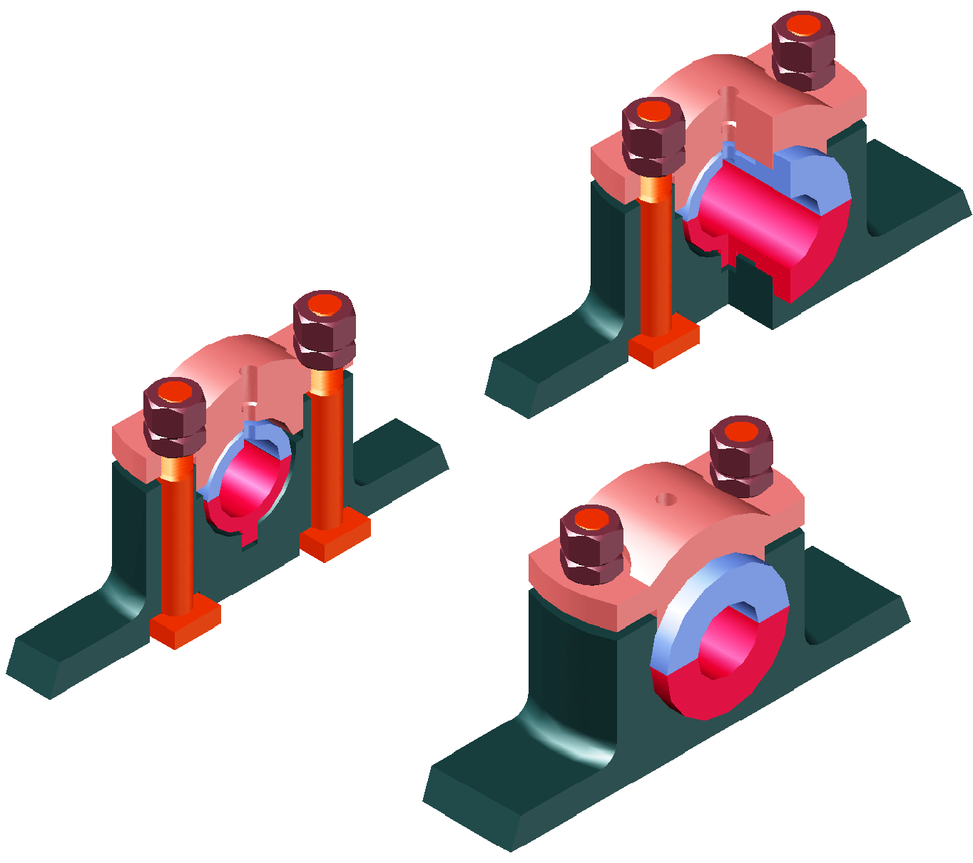 Machine Drawing: Plummer Block- incomplete version