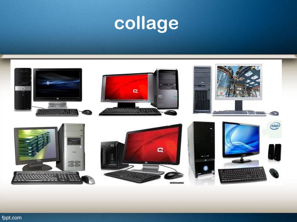 Computadoras de Escritorio: Collage