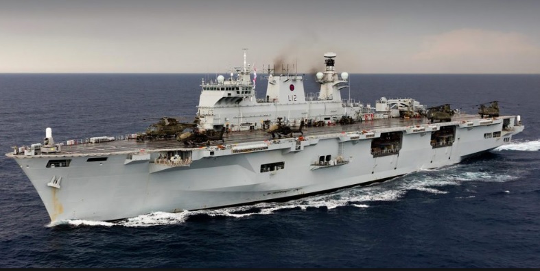 La Marina de Brasil compró el portahelicópteros de asalto HMS Ocean ...
