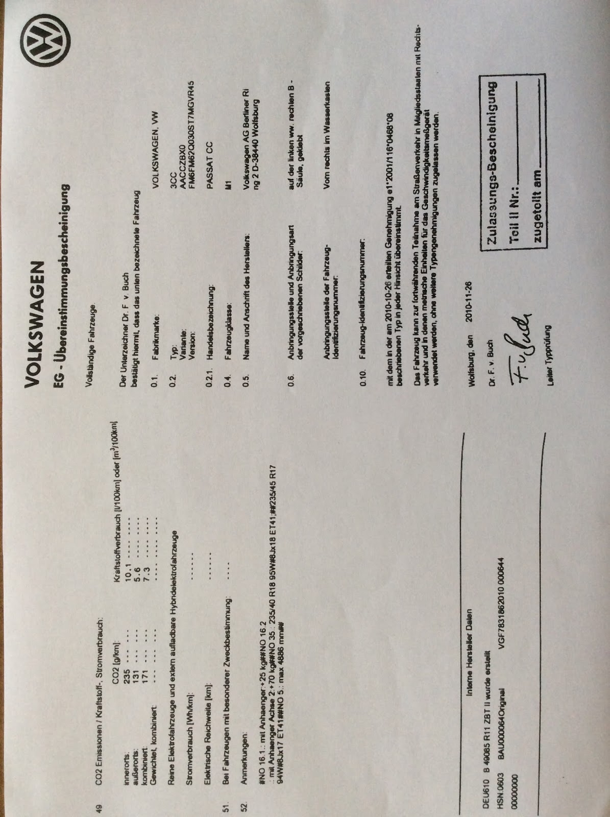 Display von verschiedenen COC-Papers: Display von verschiedenen COC-Papers