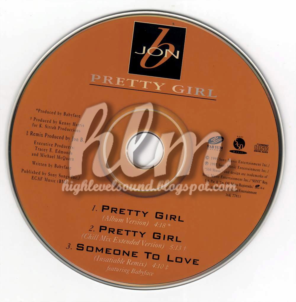 highest level of music: Jon B - Pretty Girl-(CDM)-1995-hlm