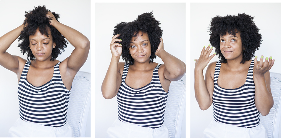 The Tiny Closet: A Tiny Hair Styling Routine