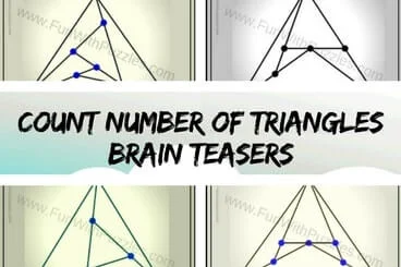 Count Number of Triangles: Easy Picture Brain Teasers