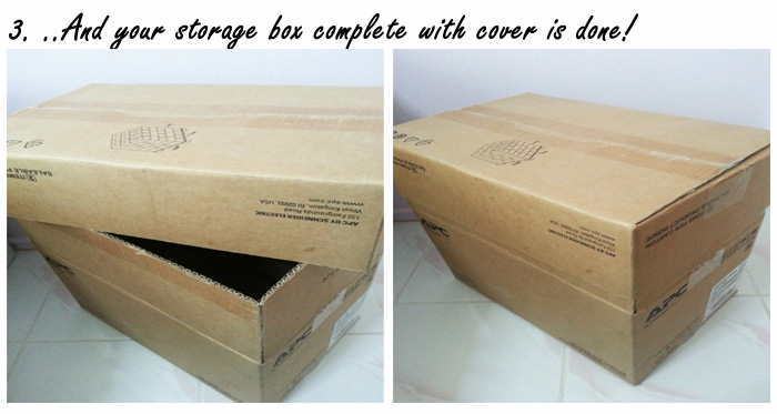 DIY Storage Box | ardee's creation