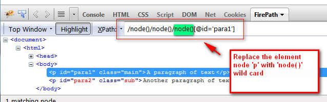 Selenium-By-Arun: 340. Using node( ) wild card in XPath Statements Selenium-By-Arun: 340. Using node( ) wild card in XPath Statements