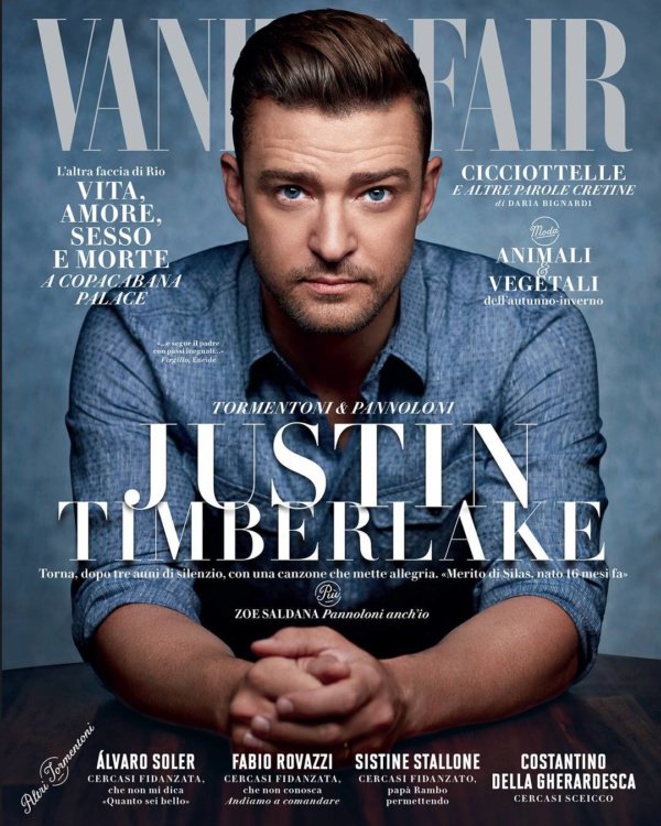 Justin Timberlake covers ‘Vanity Fair’ - ~ * Toya'z World