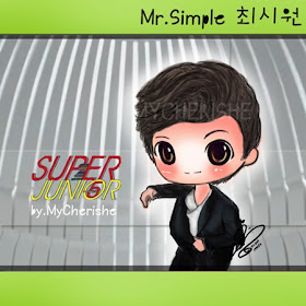 Super Junior Chibi Mr Simple