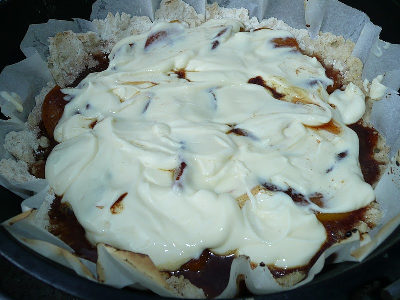 Everyday Dutch Oven: Peach Cream Kuchen
