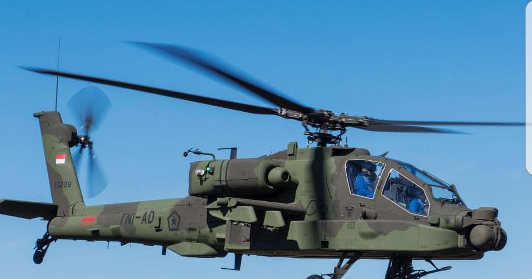 Heli Tempur Apache Pesanan TNI AD Jalani Uji Terbang