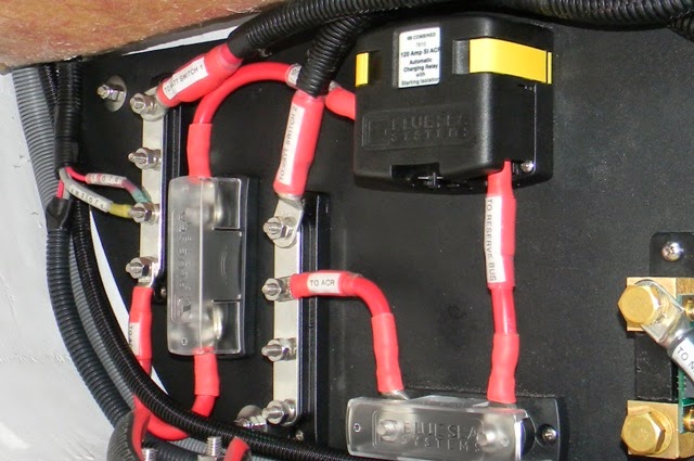 Ericson 25, Oystercatcher: Electrical, ACR (Automatic Charging Relay ...