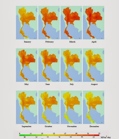 พลังงานทดแทน: solar map