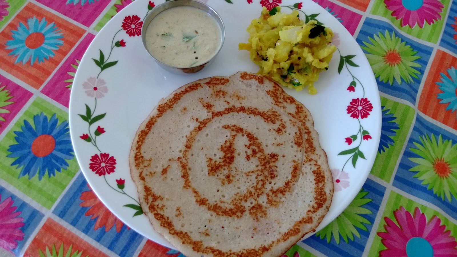 MY KITCHEN RECIPES (Collection of Vegetarian Dishes): Set Dosa With Poha