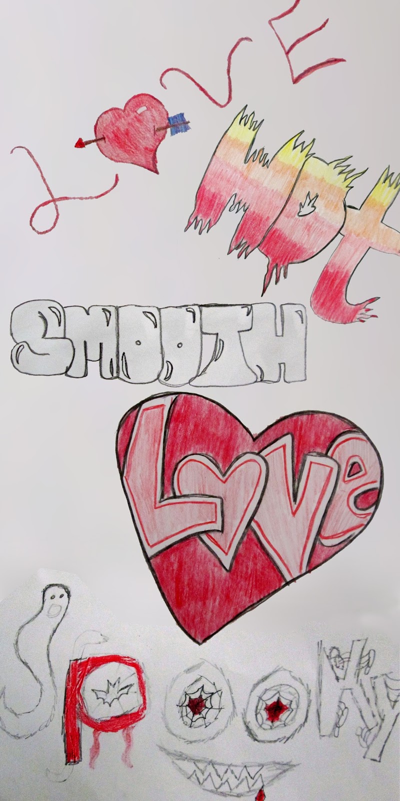 Art at Leestown: Descriptive Lettering