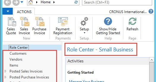 Microsoft Dynamics NAV простыми словами: Как на RTC открыть Mini пейджи?