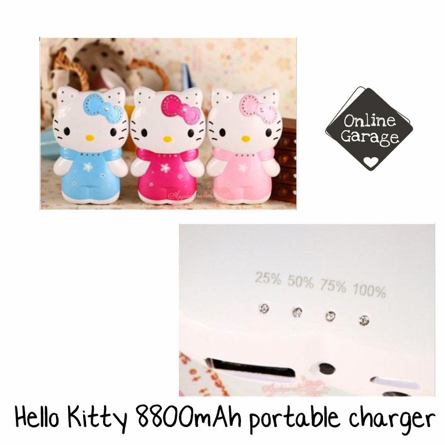 Online Garage: Hello Kitty 8800mAh portable charger