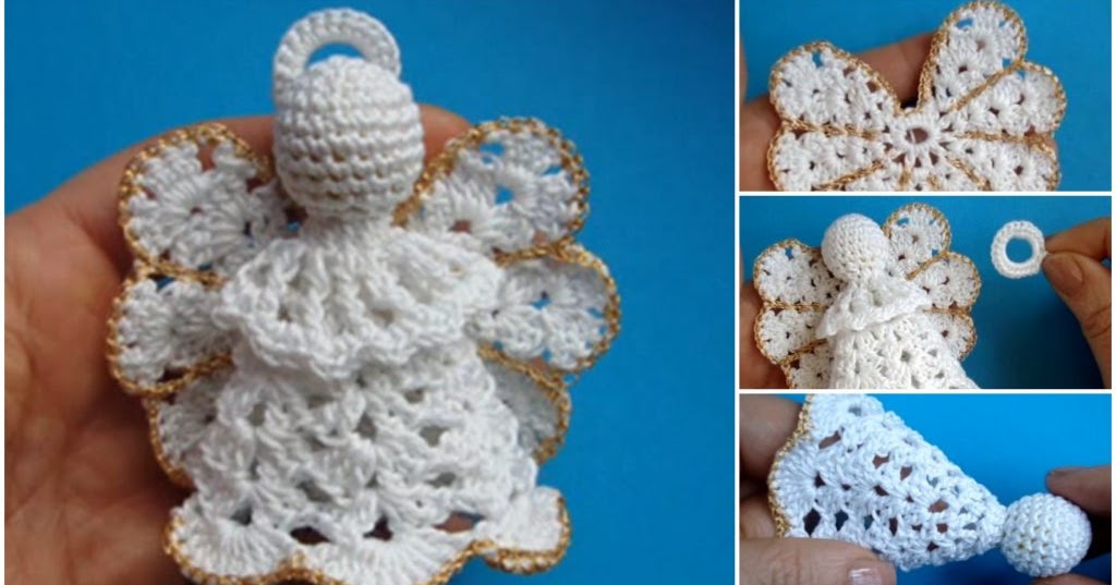 CROCHET ANGEL - VIDEO TUTORIAL - Mais Você Gshow