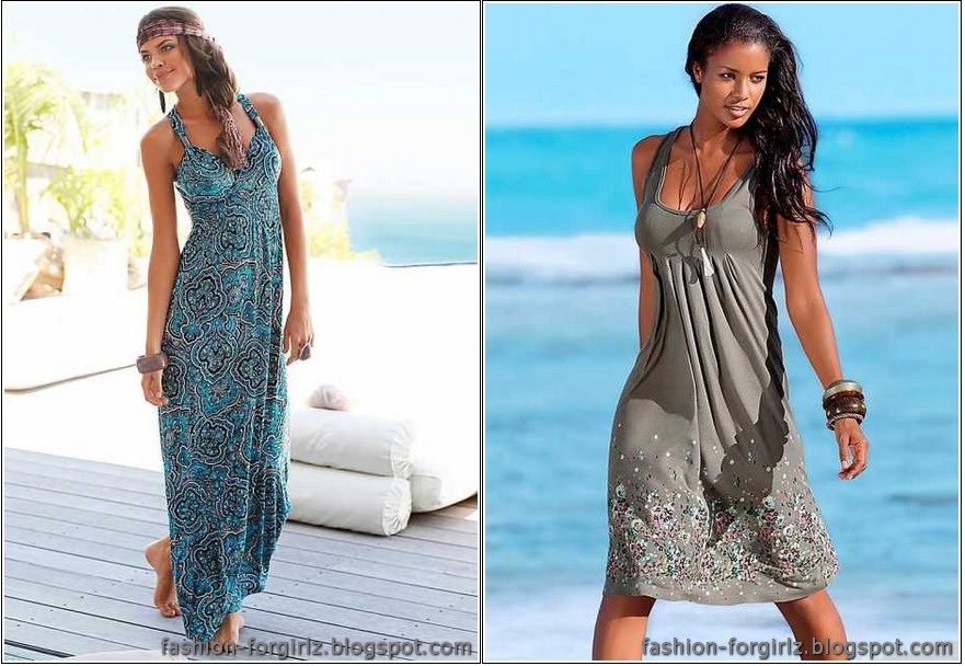 Fashion Articles: Beach Dress Models On The Beach