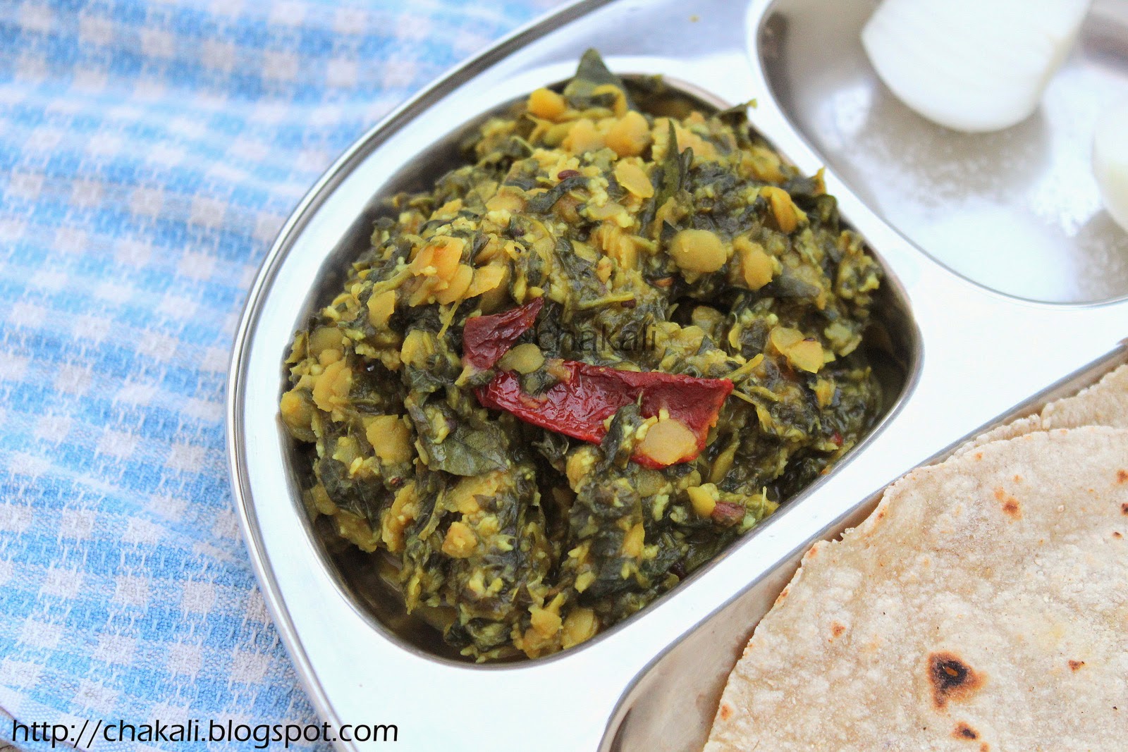 Chawli Daal Methi | चकली