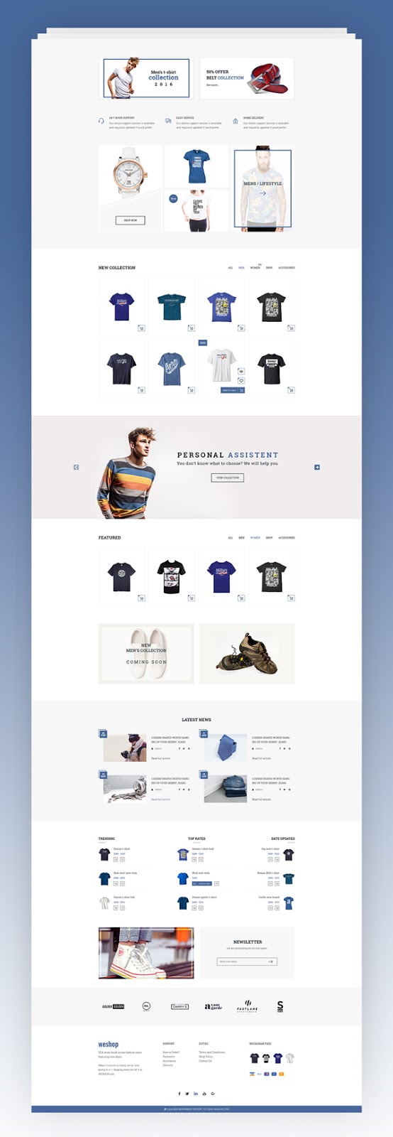 12 New Free Responsive PSD Website Templates - Graphic Design Freebies