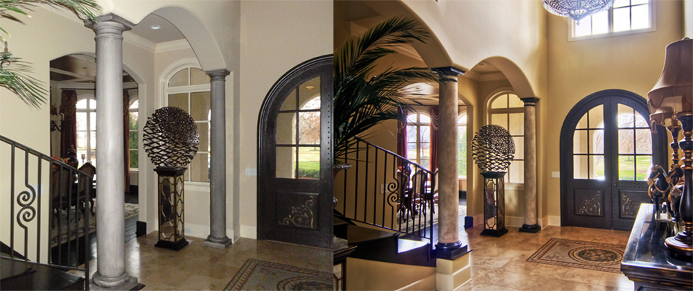 Eye For Design: Decorating With Columns