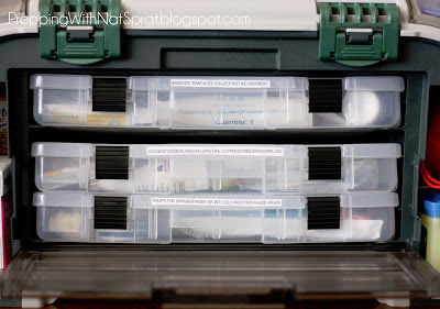 Prepping With NatSprat: Tackle Box First Aid Kit