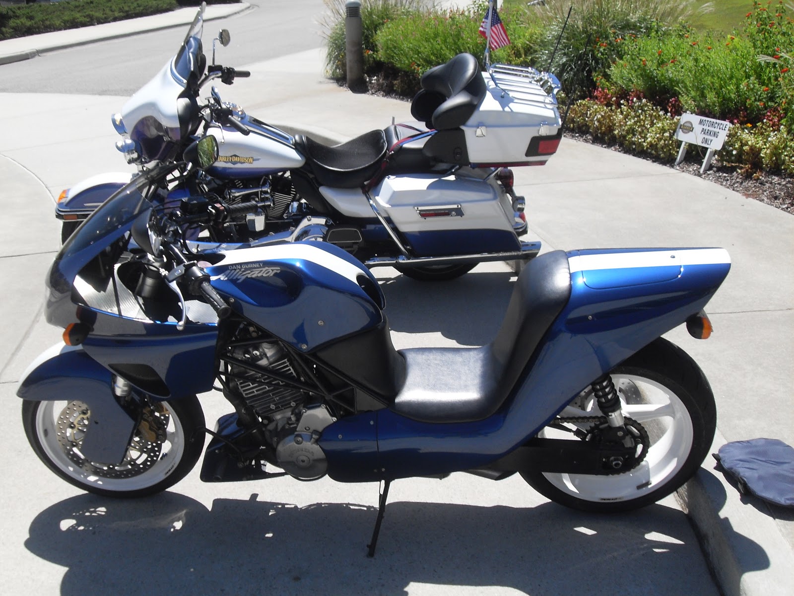 MotoSicklePics: Alligator Motorcycle