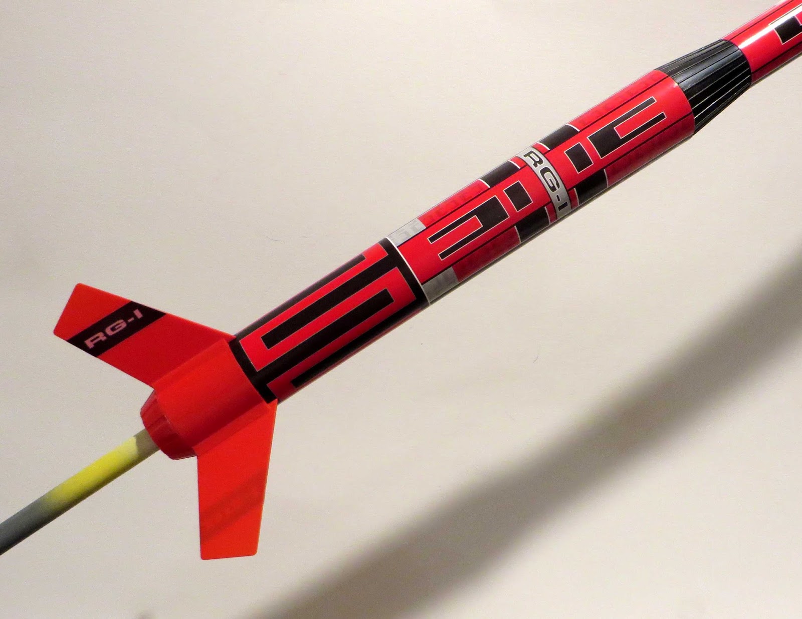 Model Rocket Building: MPC Red Giant Build, Finished