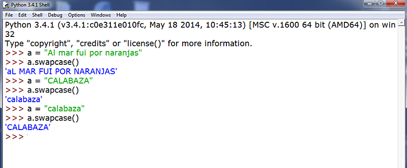 APRENDER A PROGRAMAR CON PYTHON: MÉTODOS DE STRINGS