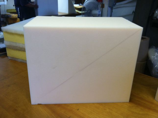 CUSHION WORKS: Recipe for Wedge Shaped Foam