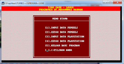 Membuat Program Sederhana Menggunakan Turbo Besic - Blog orang bajo