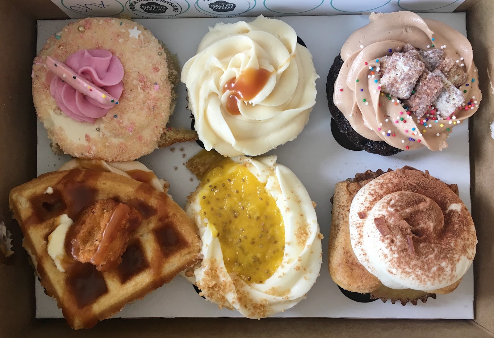 Chicken and Waffle Cupcake! | lil chung's lil adventures