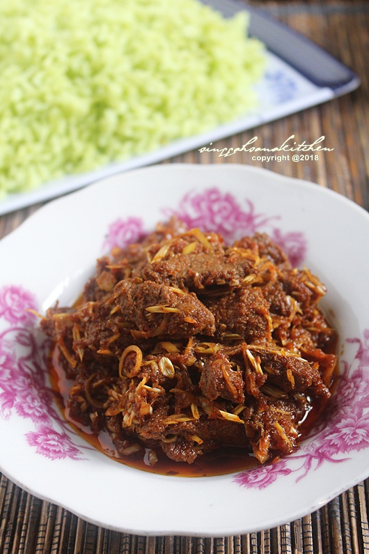DAGING SERAI - Singgahsana Kitchen