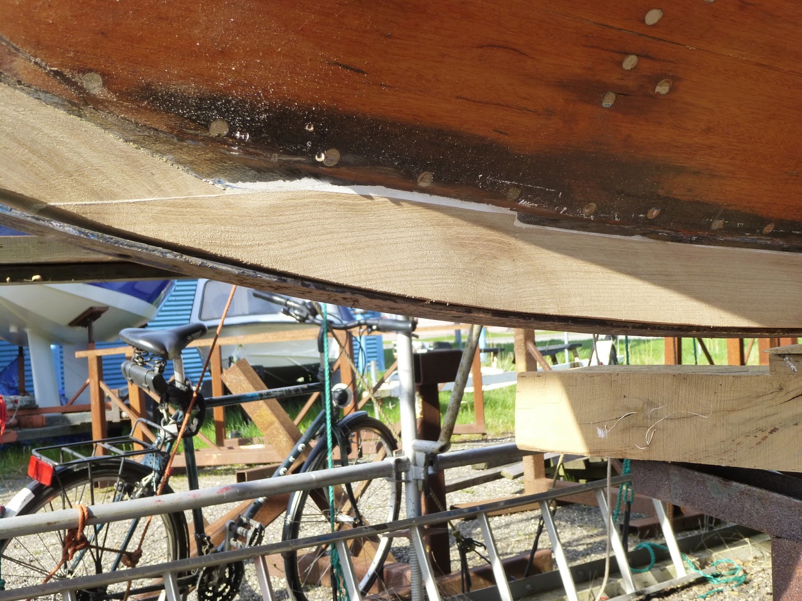 Storebro 34 Rebuilt: Keel Repairs