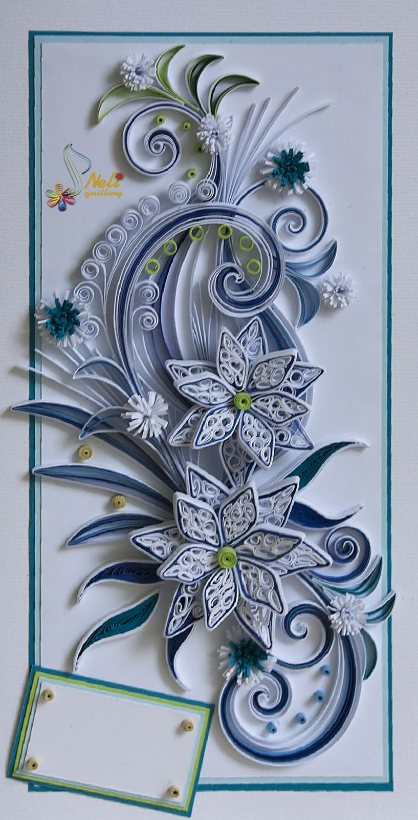Neli Quilling Art: Quilling cards