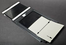 How to load 4x5 sheet film holders