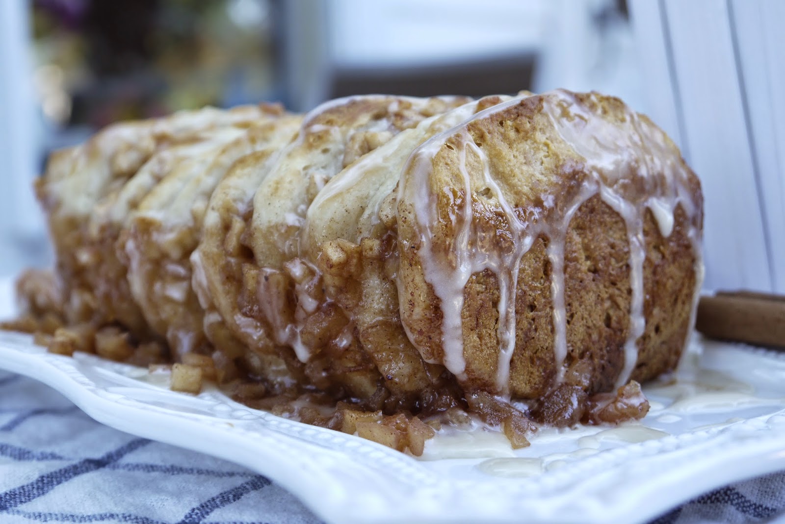 Apple Strudel Monkey Bread | Stress Baking