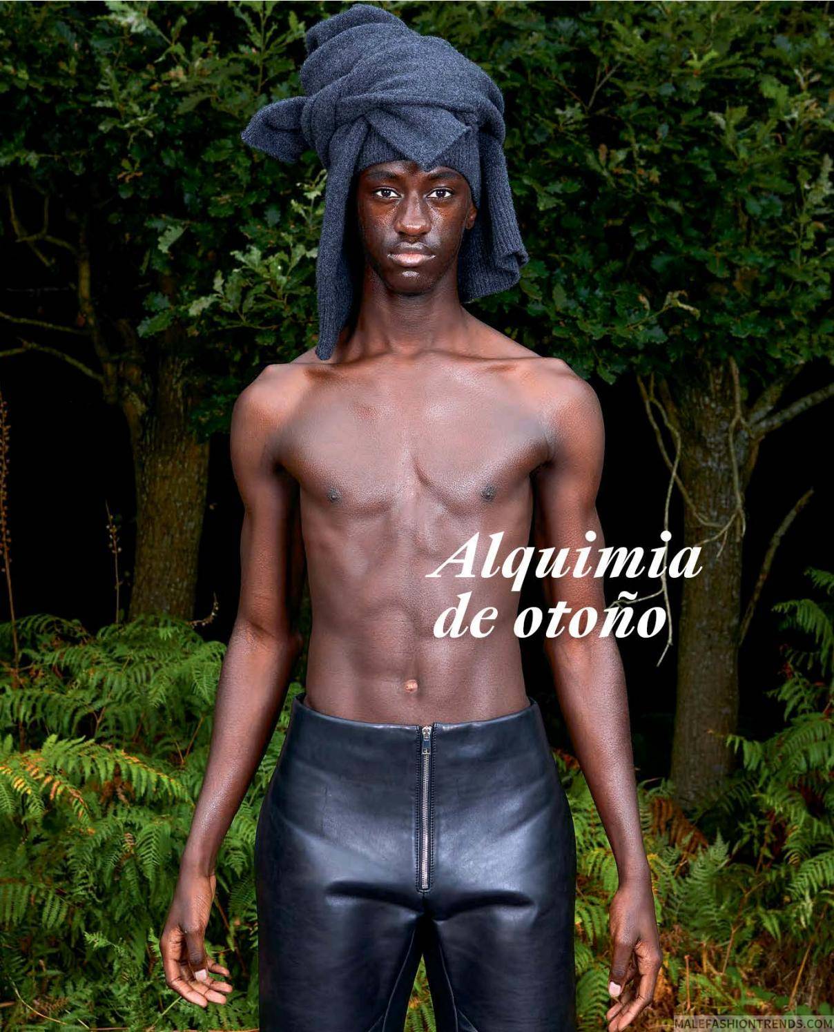 Soulemane Tounkara y Jullien Masselo para ICON Magazine por Charles Ferger