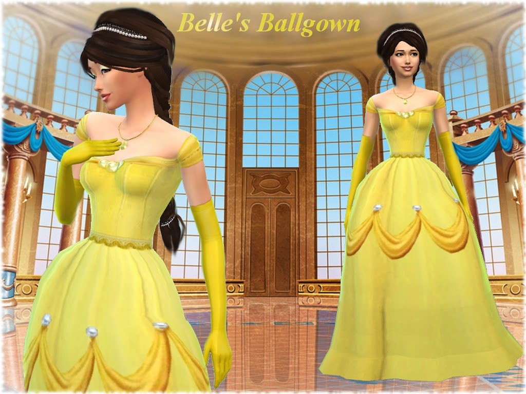 Belle's Ballgown ( Beauty and the Beast ) ~ Nathys Sims