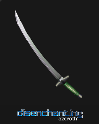 Disenchanting Azeroth: One-Handed Swords: Avoiding the Red Ocean