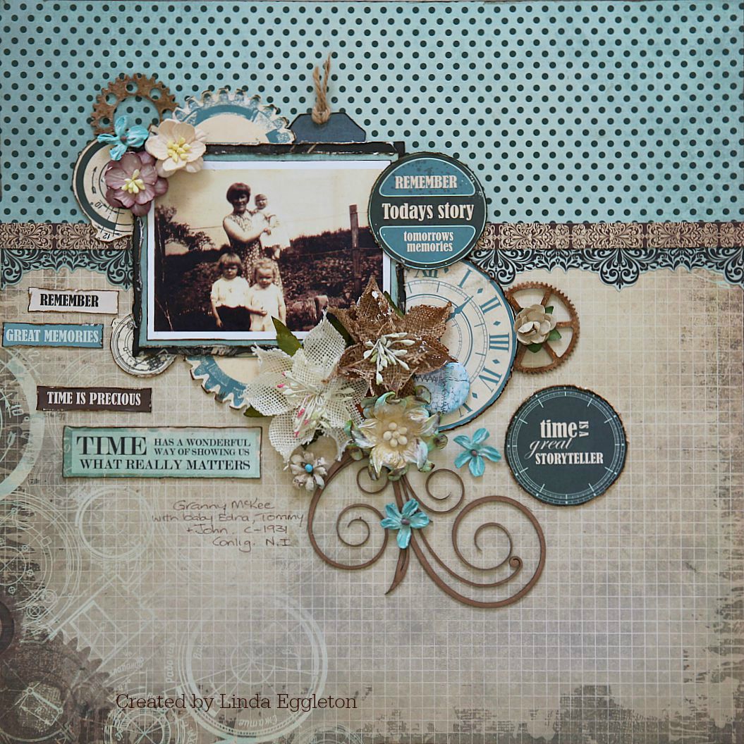 Lou's World: Kaisercraft Time Machine - For All About Scrapbooks