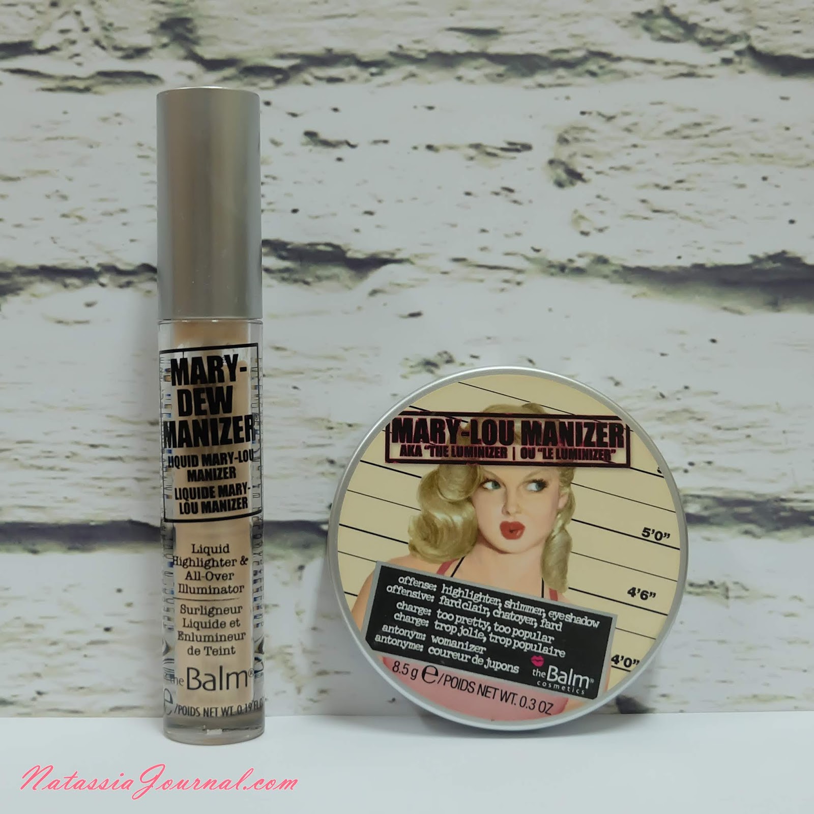 Natassia Journal: The Balm Mary-Dew Manizer & Mary-Lou Manizer