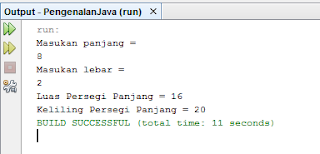 Program untuk menghitung luas dan keliling persegi panjang di Java | Download Source Code PHP ...