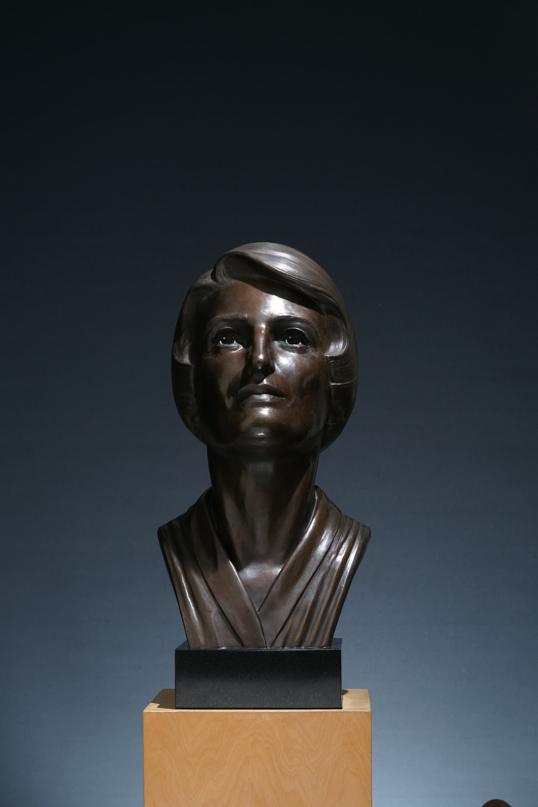 The Friedman Archives Blog: Ayn Rand Portrait Bust - How I took this ...