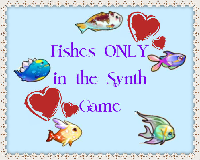 Happy Fish Tips (iOS Devices): Fish Only Available in Synth Game