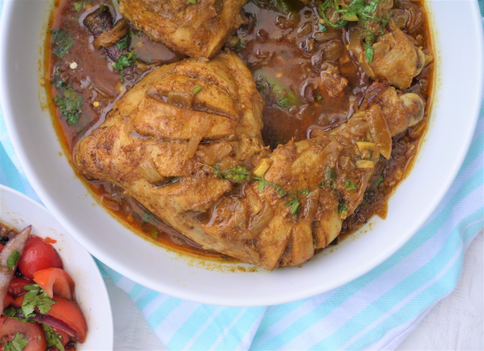 This Muslim Girl Bakes: Bengali-Style Masala Roast Chicken.