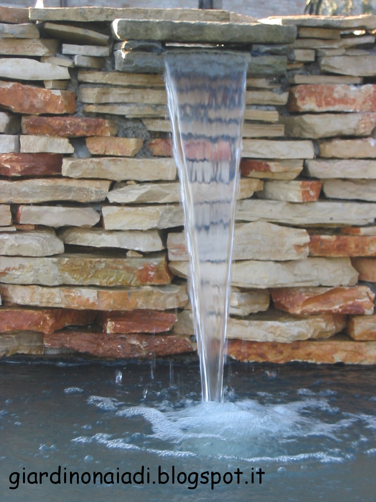 Il giardino delle Naiadi: GIOCARE... CON L'ACQUA