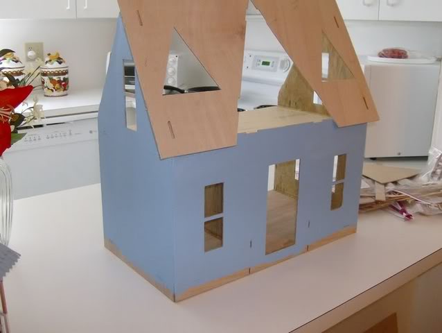 More Minis Dollhouses: The Orchid Dollhouse Day 2