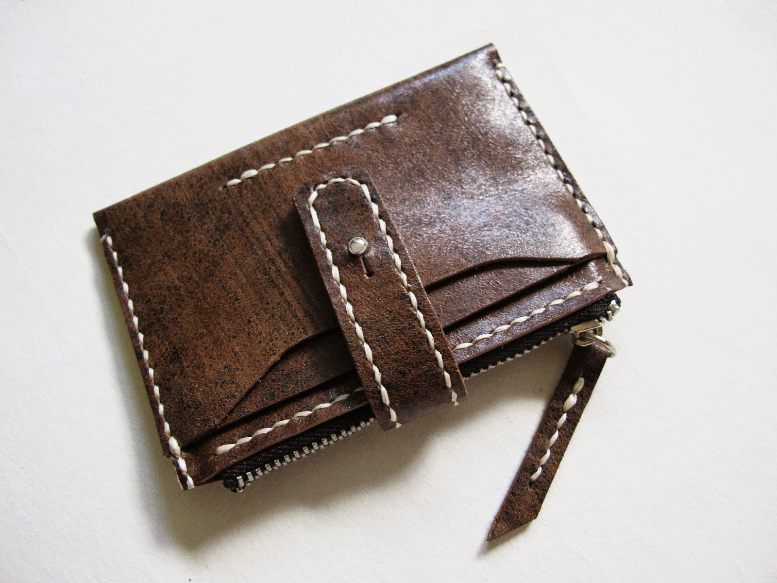 :::subconscious:::: Custom Order: French Card Wallet